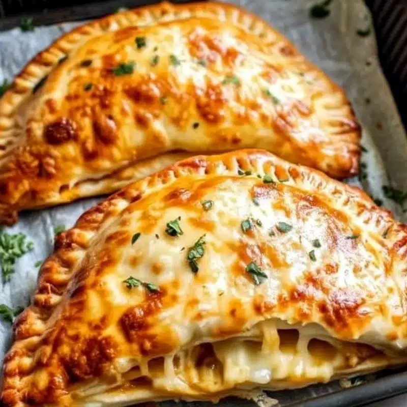Air Fryer Calzones – 10-Minute Crispy & Delicious Pockets
