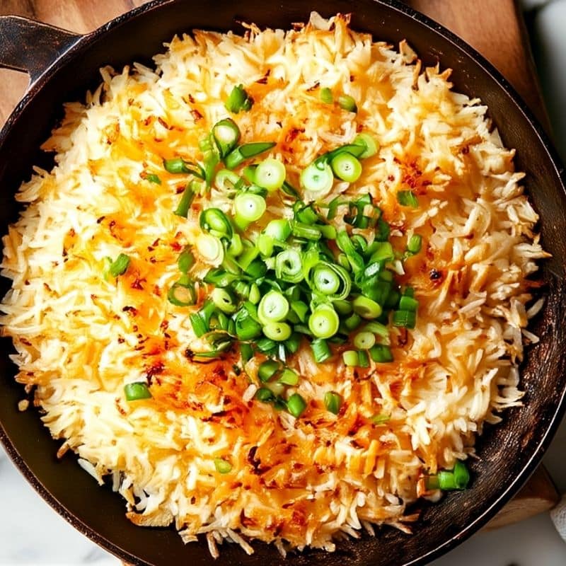 Bobby Flay's Crispy Coconut Scallion Rice Recipe